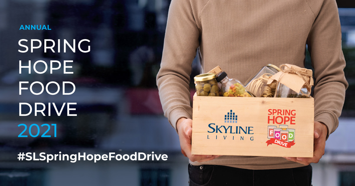 Spring Hope Food Drive Success! | Skyline Living