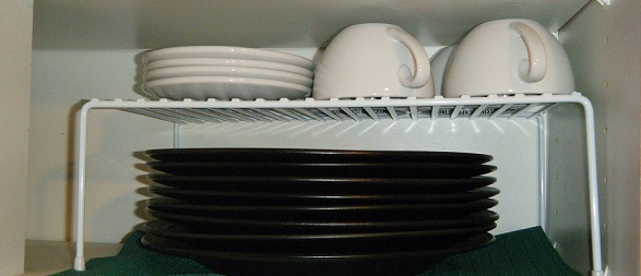 Apartment Storage Hack: Stacking Shelves | Skyline Living